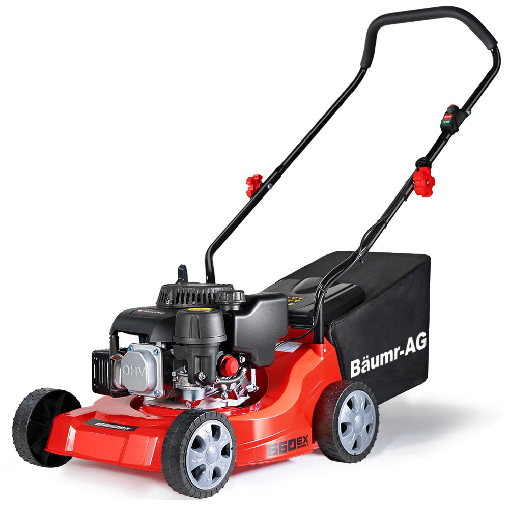 BAUMR-AG Petrol Lawn Mower 139cc 16" 4 Stroke Push - 660EX Series II ...