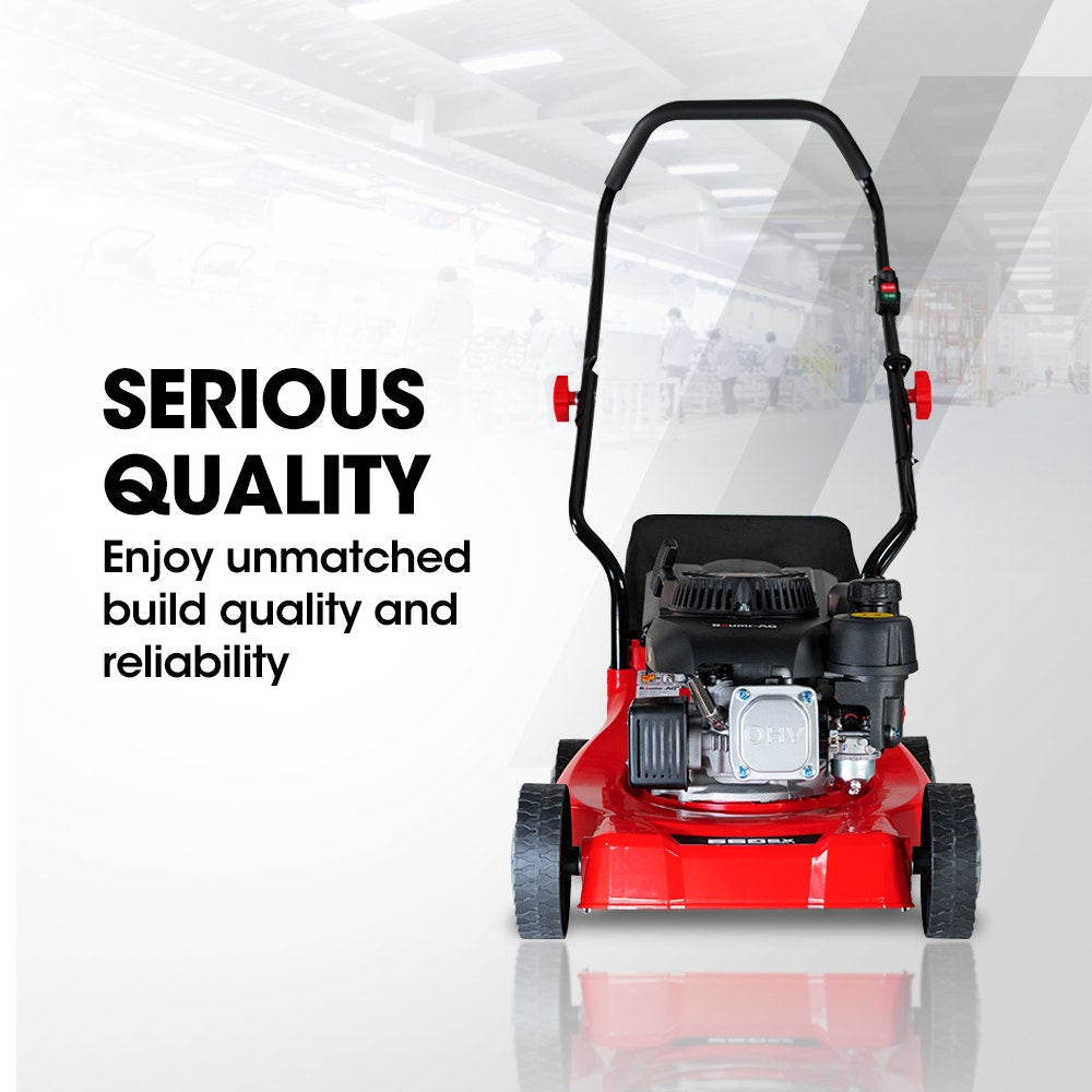 BAUMR-AG Petrol Lawn Mower 139cc 16" 4 Stroke Push - 660EX Series II ...