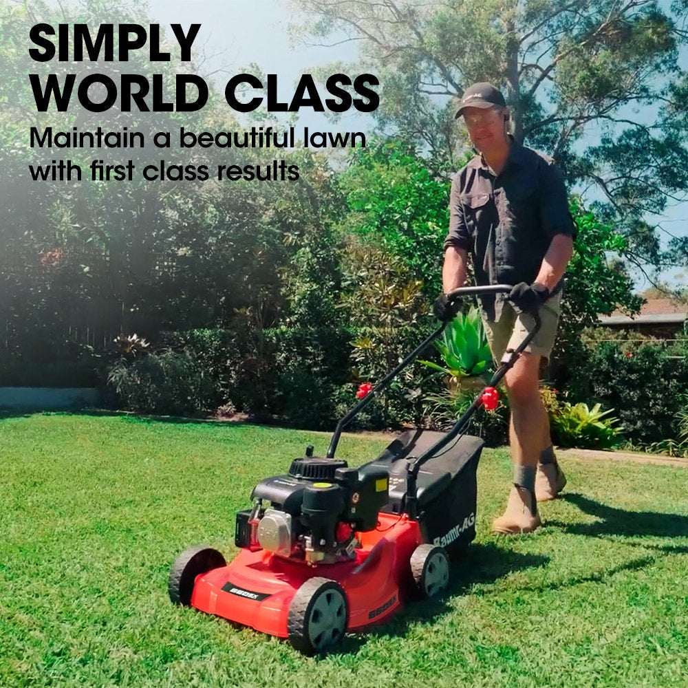 BAUMR-AG Petrol Lawn Mower 139cc 16" 4 Stroke Push - 660EX Series II ...
