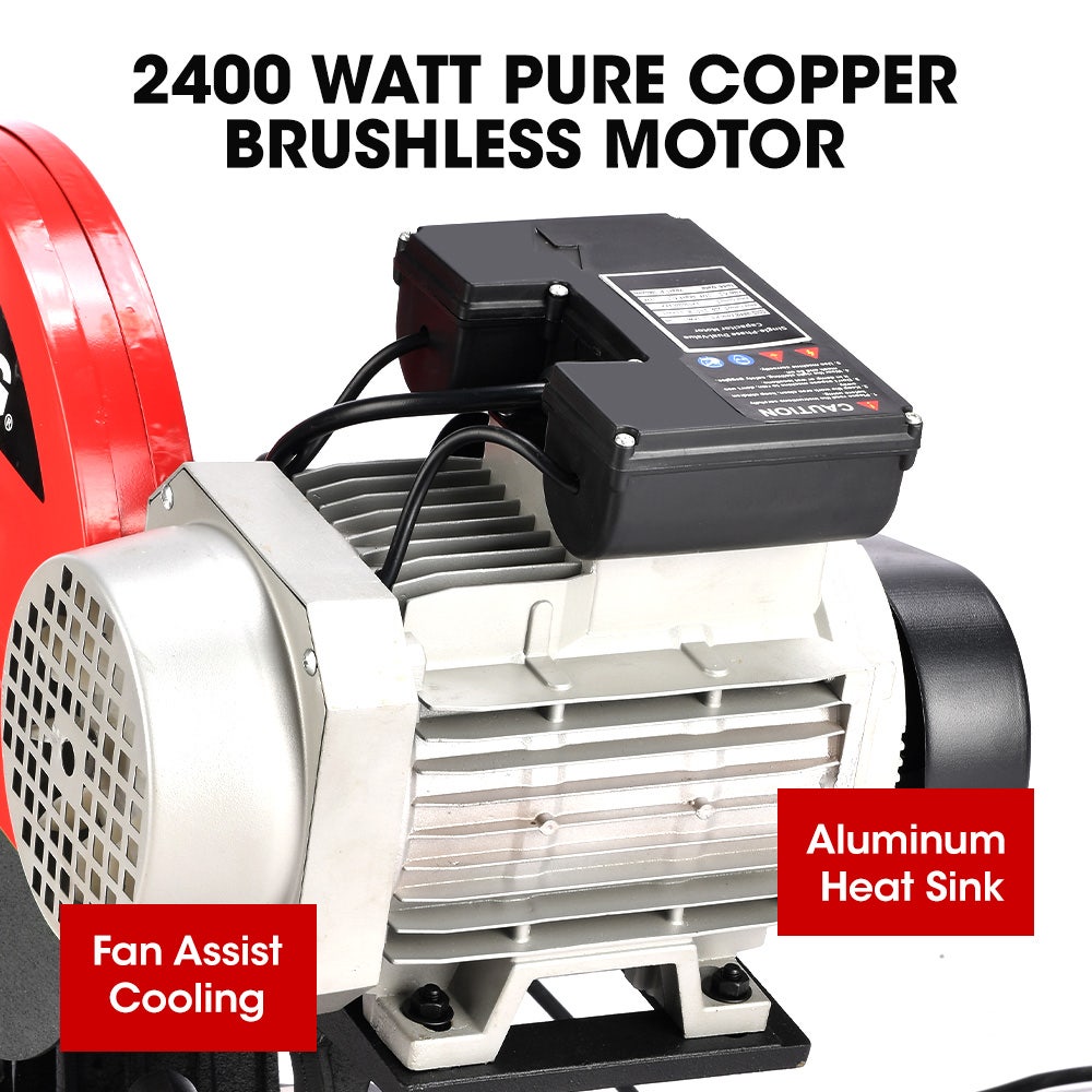 BAUMR-AG 2400W 400mm 16" Metal Cut Off Cold Saw, Commercial Grade, Bru ...