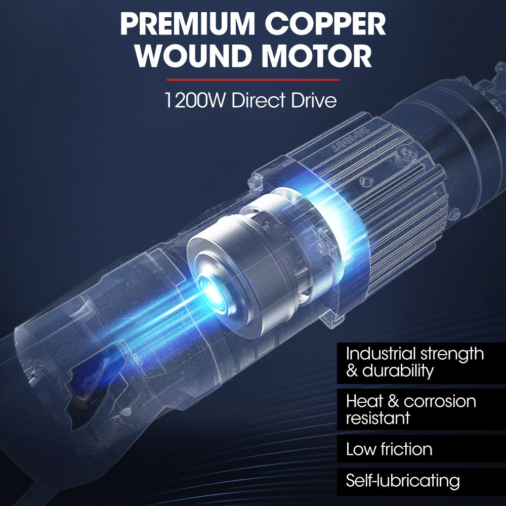 BAUMR-AG 16-25mm 1200W Heavy-Duty Electric Hydraulic Rebar Bender, Car ...