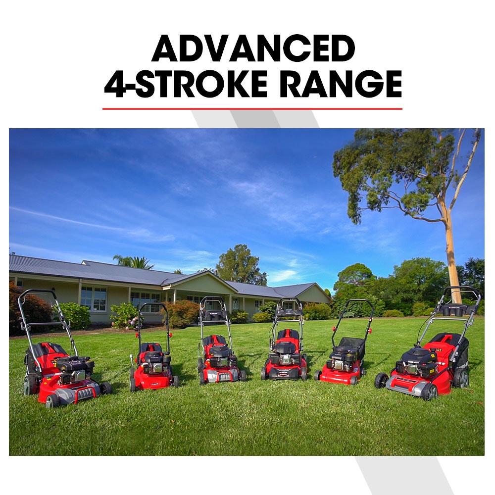 BAUMR-AG Petrol Lawn Mower 220cc 20" 4 Stroke Self Propelled - 840SX ...