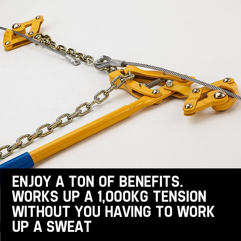 Baumr-AG Wire fencing Strainer Fence Repair Tool Plain & Barbed Chain