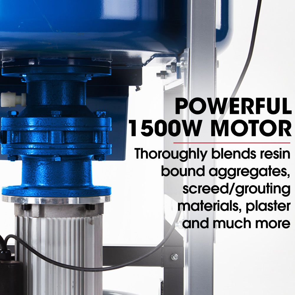 PRE-ORDER BAUMR-AG 120L Forced Action Pan Mixer, 1500W Electric, Heavy ...