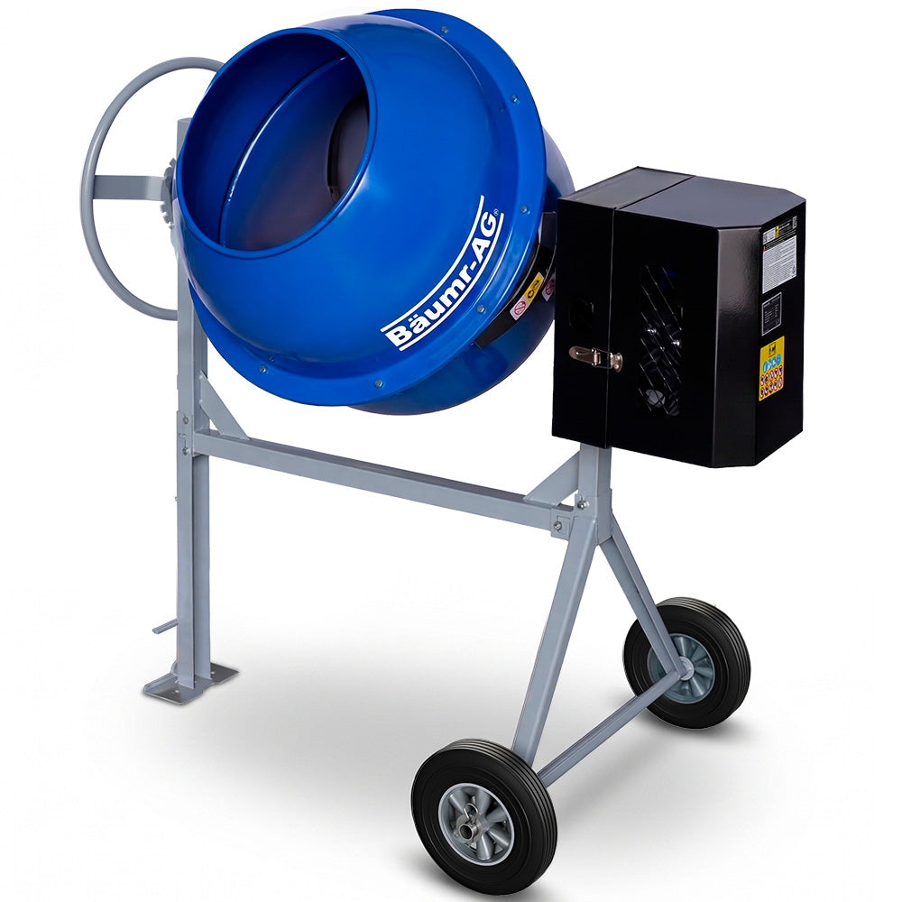 PRE-ORDER BAUMR-AG 160L Heavy-Duty Petrol Concrete Cement Mixer, 3hp 1 ...