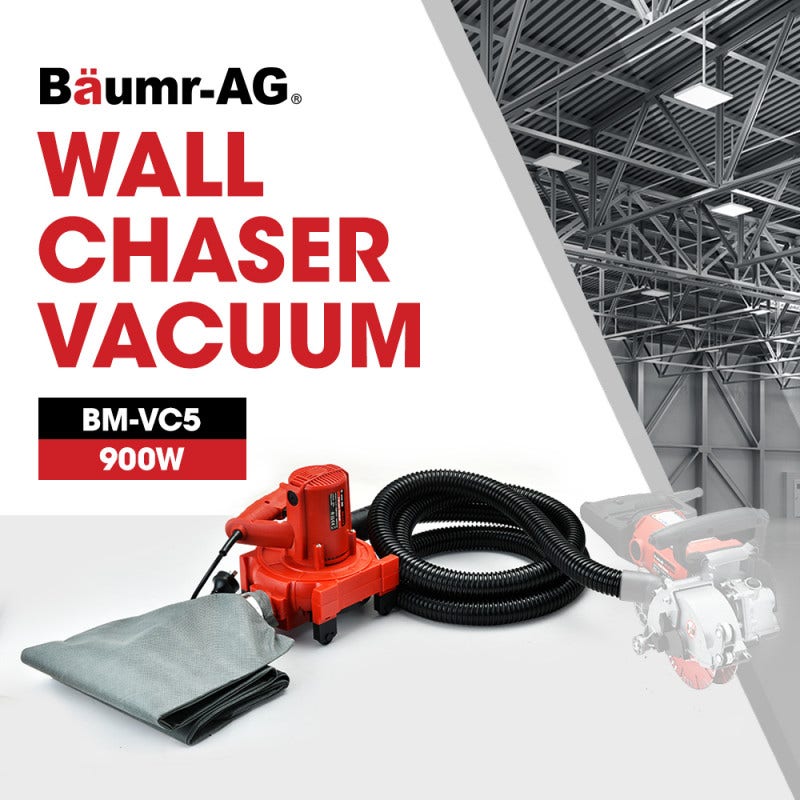 BAUMR-AG 900W Wall Chaser Vacuum Dust Collector for any models with 32 ...